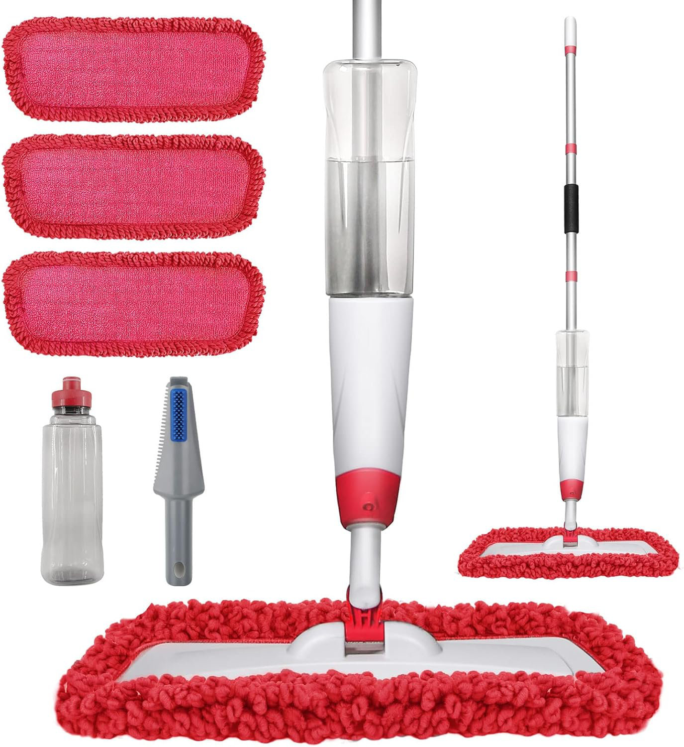 Fish hunter Spray Mops For Floor Cleaning, Microfiber Spray Cleaning ...