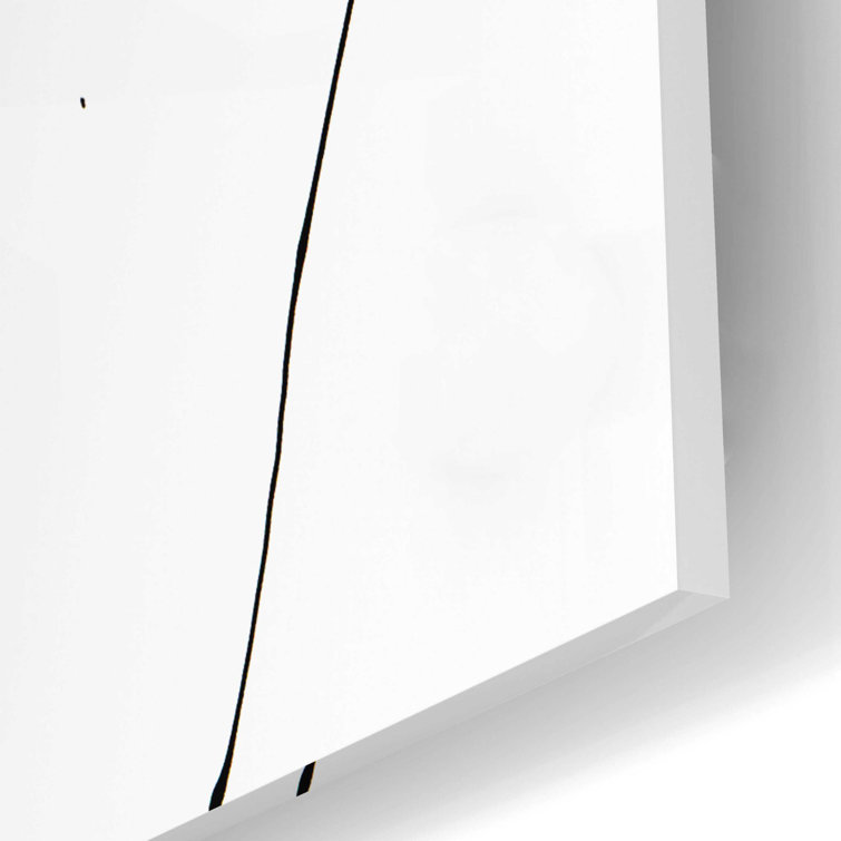 Red Barrel Studio® Flower Squiggle II On Plastic / Acrylic by Erin ...