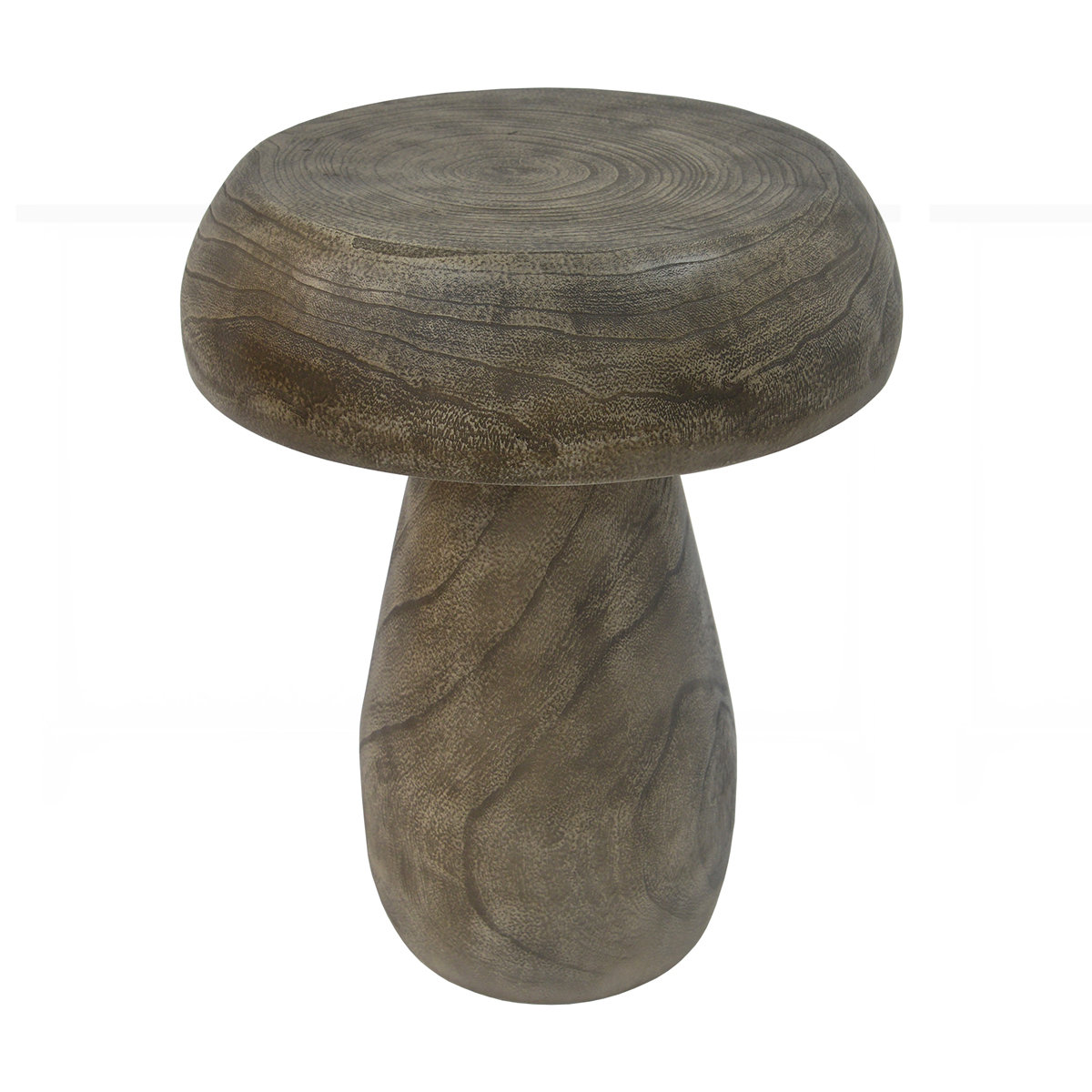 Union Rustic MGO Mushroom Side Table | Wayfair