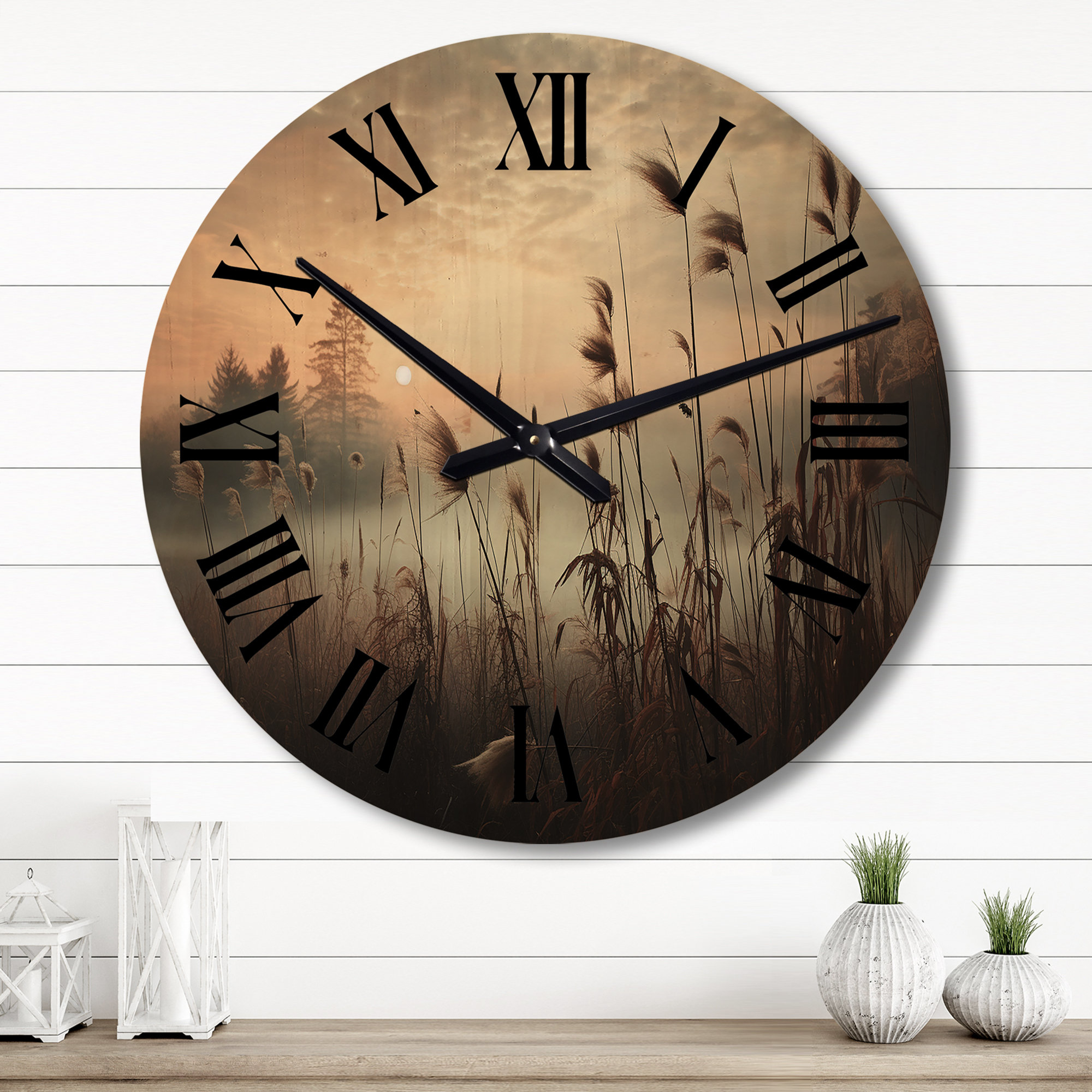 East Urban Home Sky Ethereal Embrace I - Landscapes Oversized Wood Wall ...