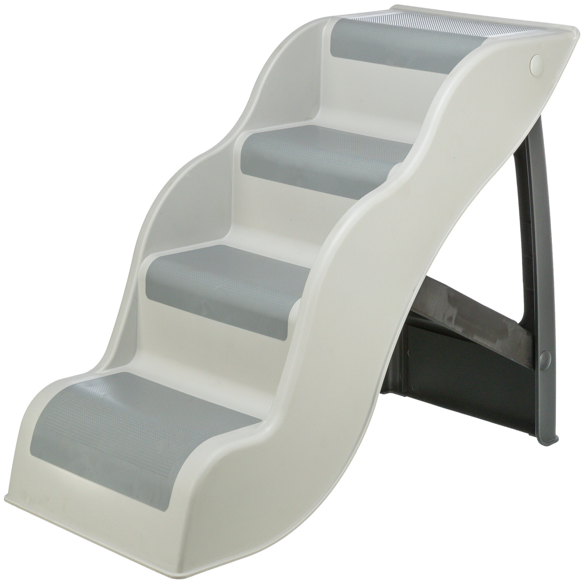 TRIXIE 4 Step Pet Stairs, Lightweight and Collapsible, Easy to Store ...