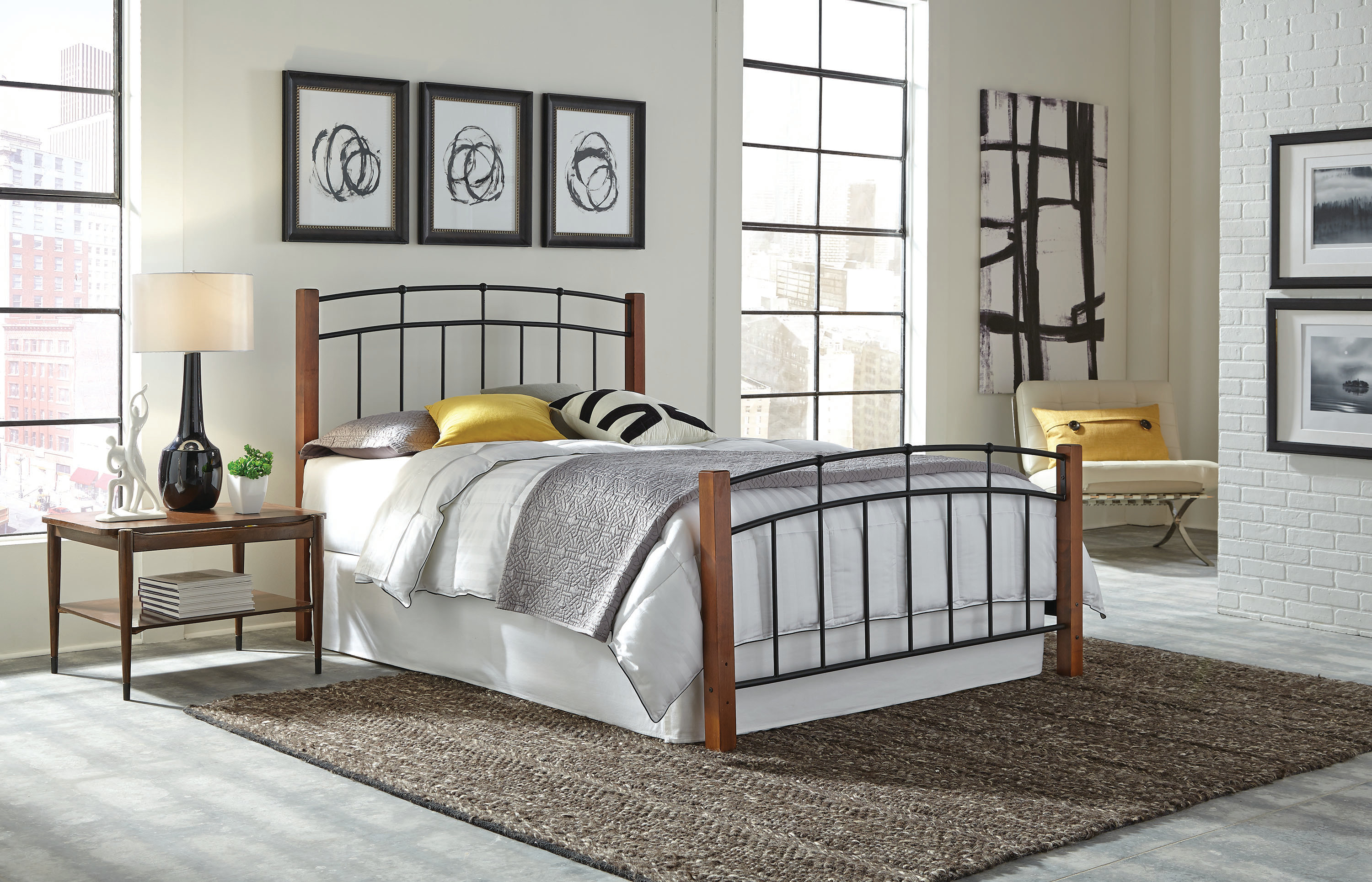 Williston Forge Kyrhys Benson Bed with Frame & Reviews - Wayfair Canada