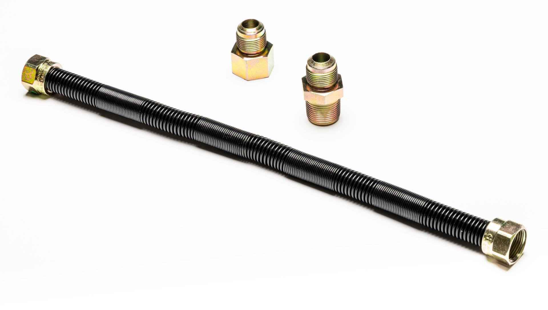 Dreffco 3/4" Premium Non-Whistle Gas Flex Line - NG or LP - Easy ...