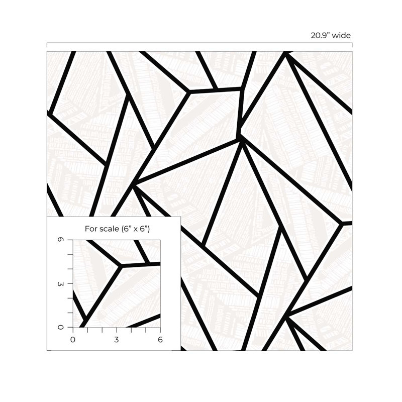 Mercury Row® Vicente Geometric Roll & Reviews | Wayfair