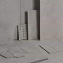 TileBar Era Organic Pattern Limestone Look Matte Porcelain Mosaic Tile ...