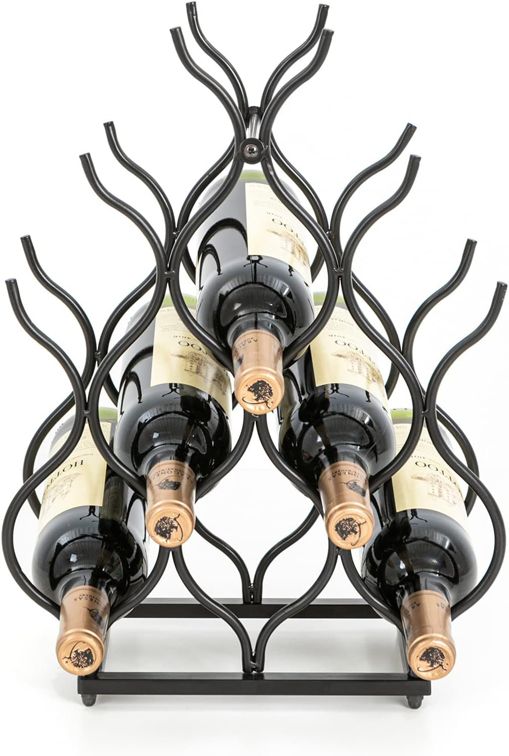 Mint Pantry® Wine Racks Countertop, Wine Holder Countertop Wine Rack ...