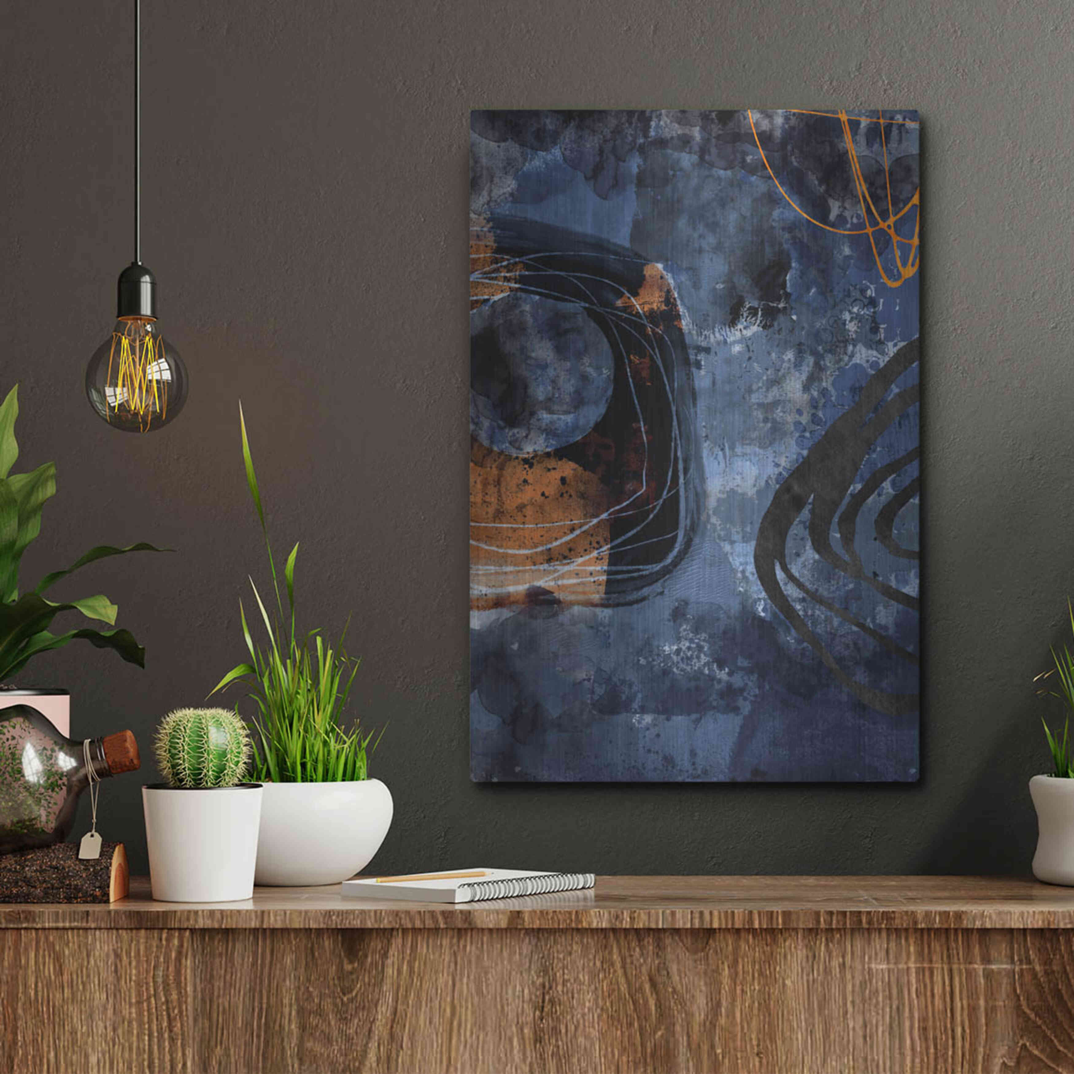 Ivy Bronx 'Nightscape Adventure' by Andrea Haase, Metal Wall At | Wayfair