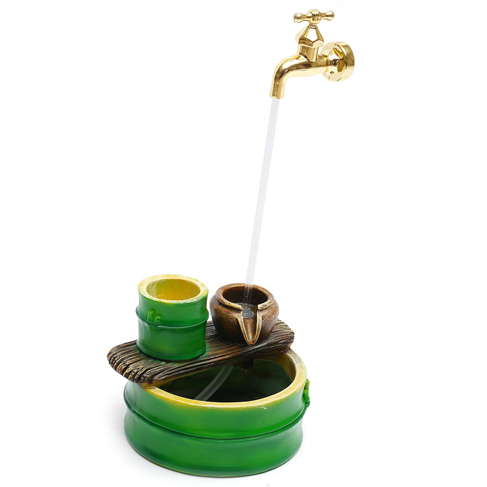 Millwood Pines Flowing Water Floating Faucet Desktop Decor - Wayfair Canada