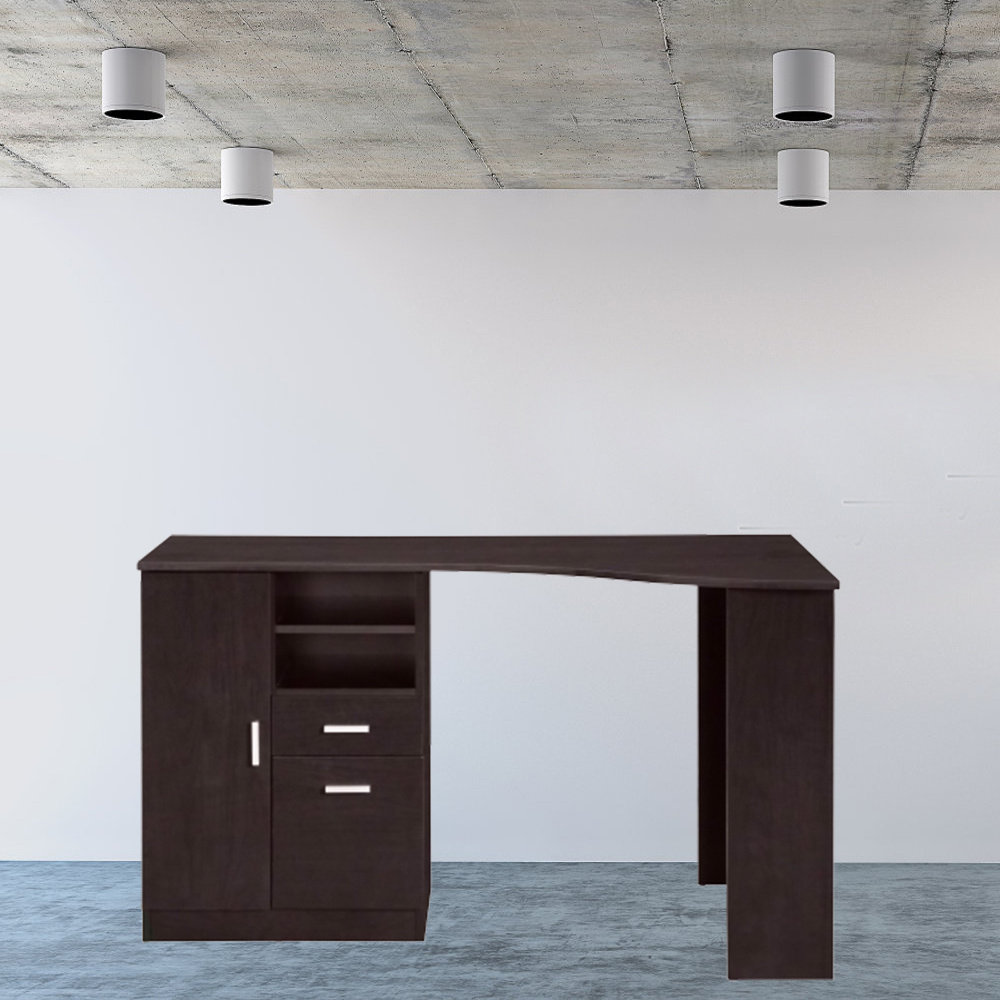 Latitude Run® Curved Desk | Wayfair