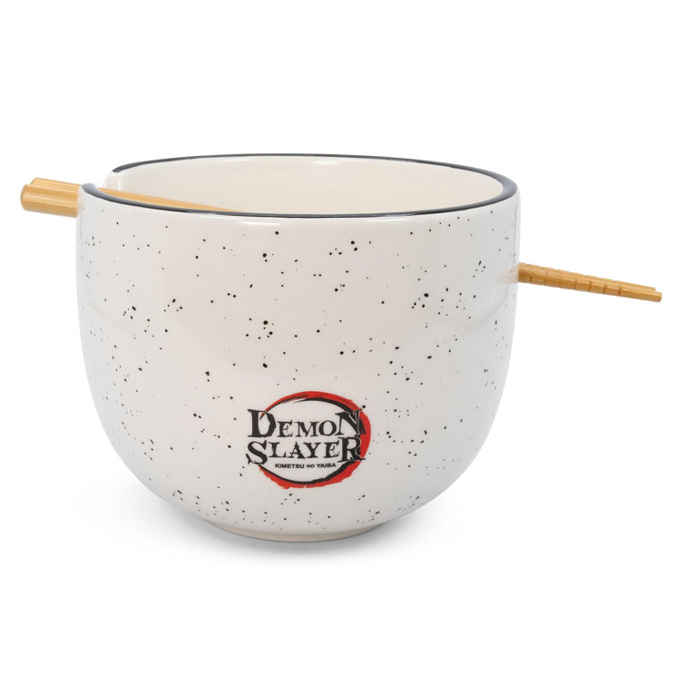 Just Funky Demon Slayer Tanjiro Japanese Dinnerware Set | 16-Ounce ...