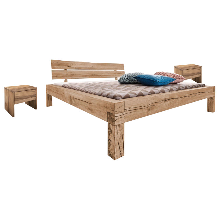 Massivmoebel24 Jangali 2 Piece Bedroom Set | Wayfair.co.uk