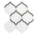 Mango Tile 10" x 11" Marble Arabesque Mosaic Wall & Floor Tile | Wayfair