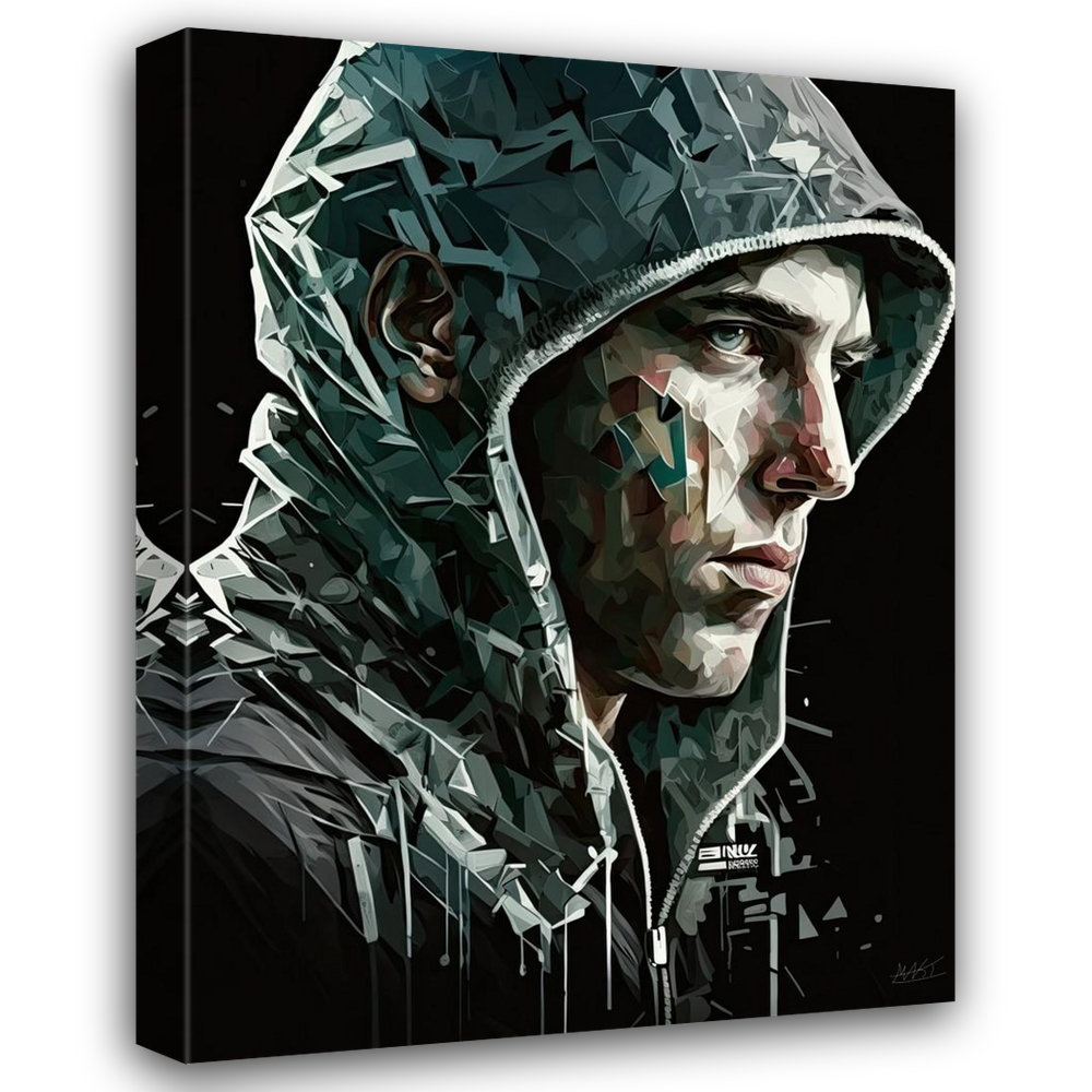 Red Barrel Studio® Slim Shady III - Unframed Print on Canvas | Wayfair