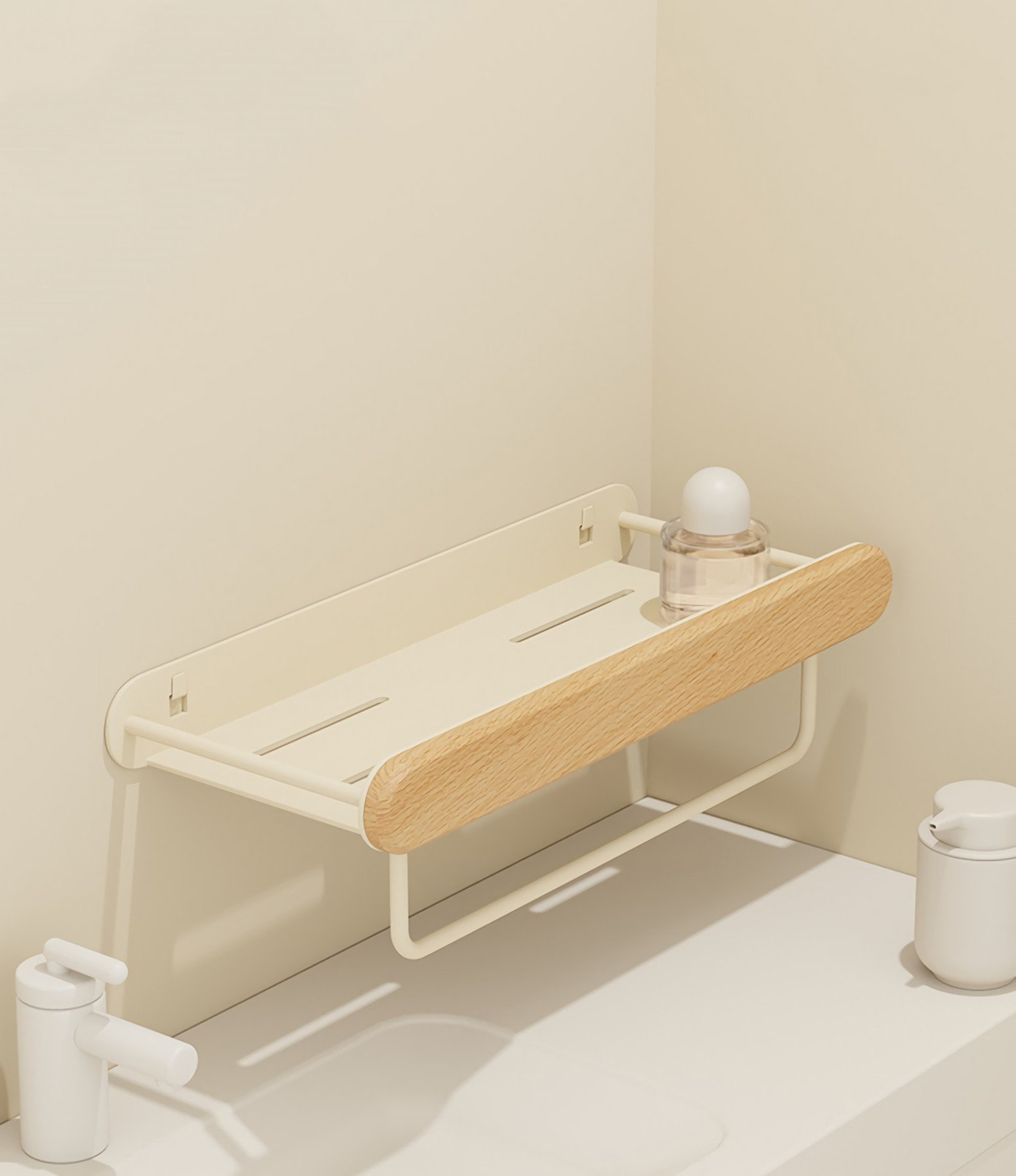 Latitude Run® Bathroom Rack, Toilet Vanity, Washbasin, Shower Stall ...