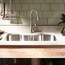 Kohler Greenwich Ceramic 21" Wall Mount Bathroom Sink with Overflow ...