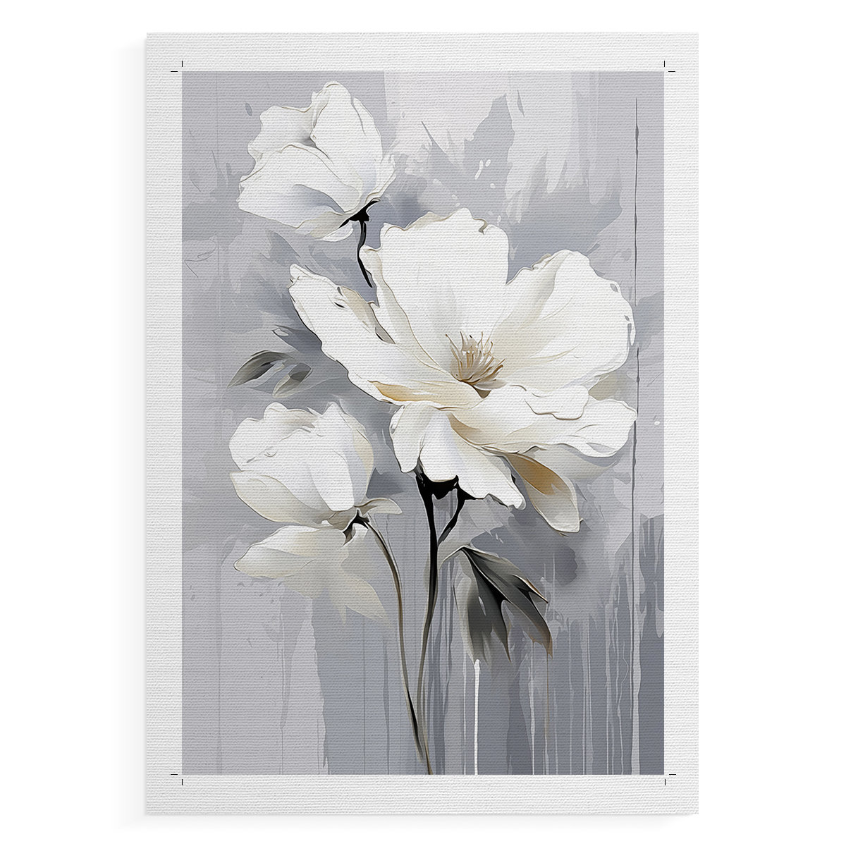 Alcott Hill® FLORAL Series CDXLIV -Canvas Print Only - NOT FRAMED | Wayfair