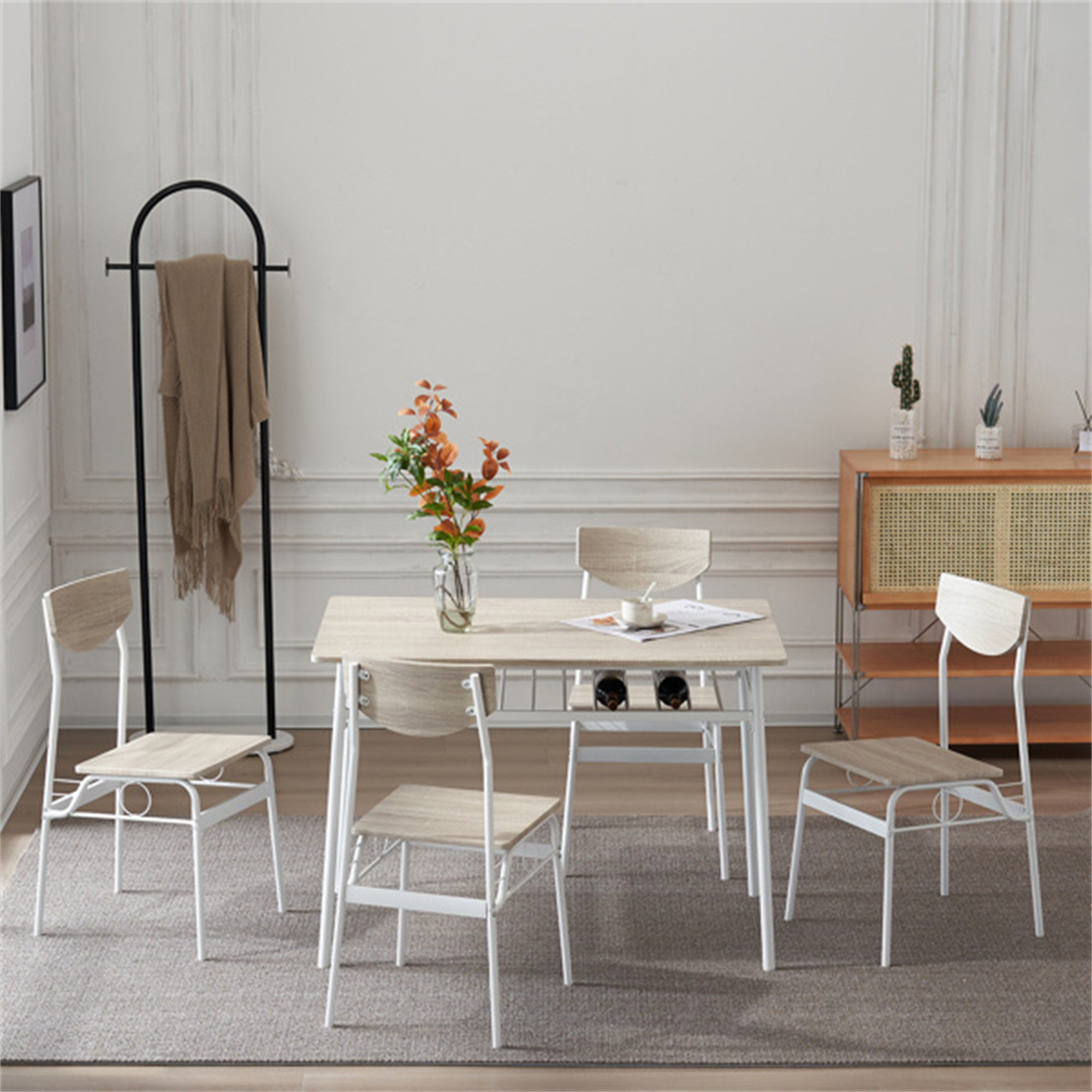 Ebern Designs Dekayla 4 - Person Dining Set | Wayfair