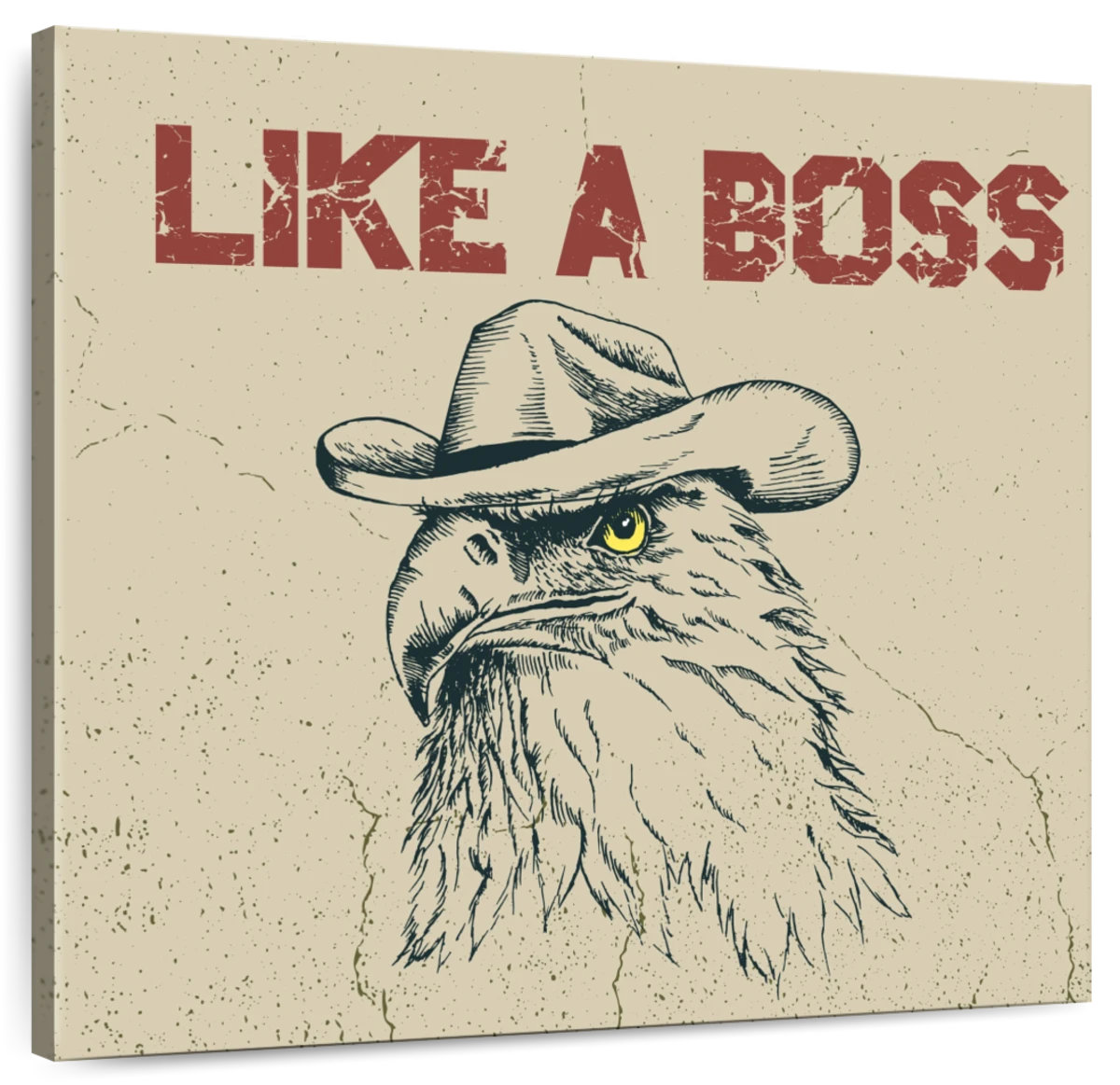 August Grove® Boss Cowboy Eagle | Wayfair