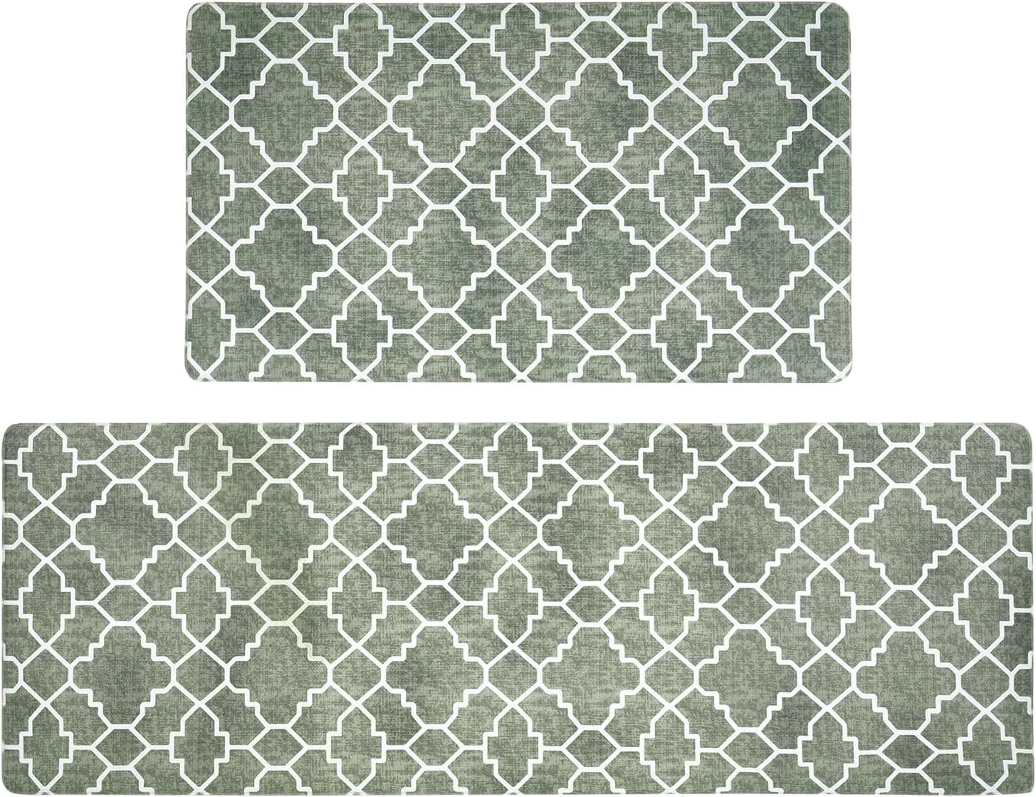 Dakota Fields Anti-Fatigue Kitchen Mat Set of 2 | Wayfair