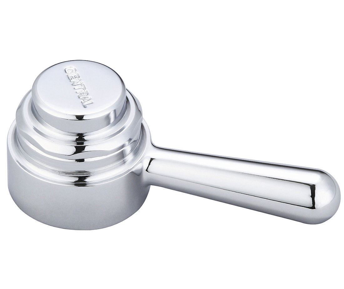 Central Brass Self-Closing Lever Handle | Wayfair