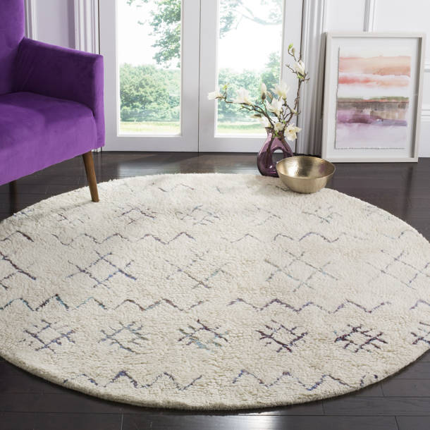 Union Rustic Powell Handmade Flatweave Wool Beige Rug | Wayfair