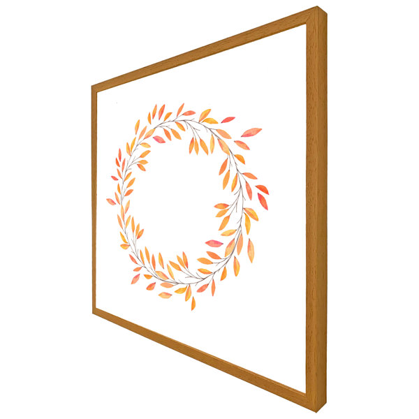 ClassicLiving Lanai Autumn Reath - Single Picture Frame Art Prints ...