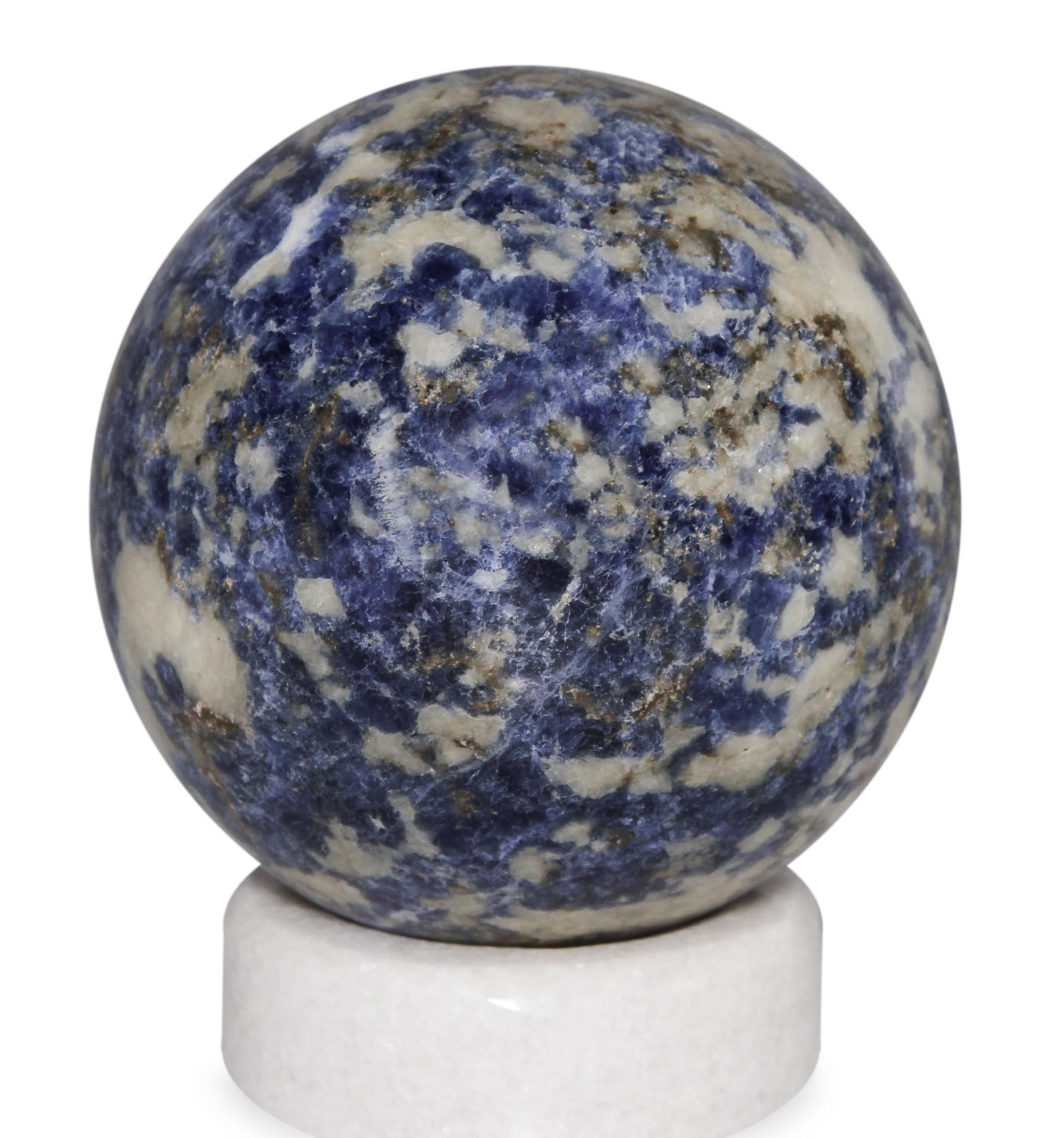 World Menagerie Shauvin Planet Earth Sodalite Sculpture | Wayfair