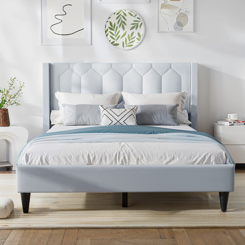 emily wingback bed