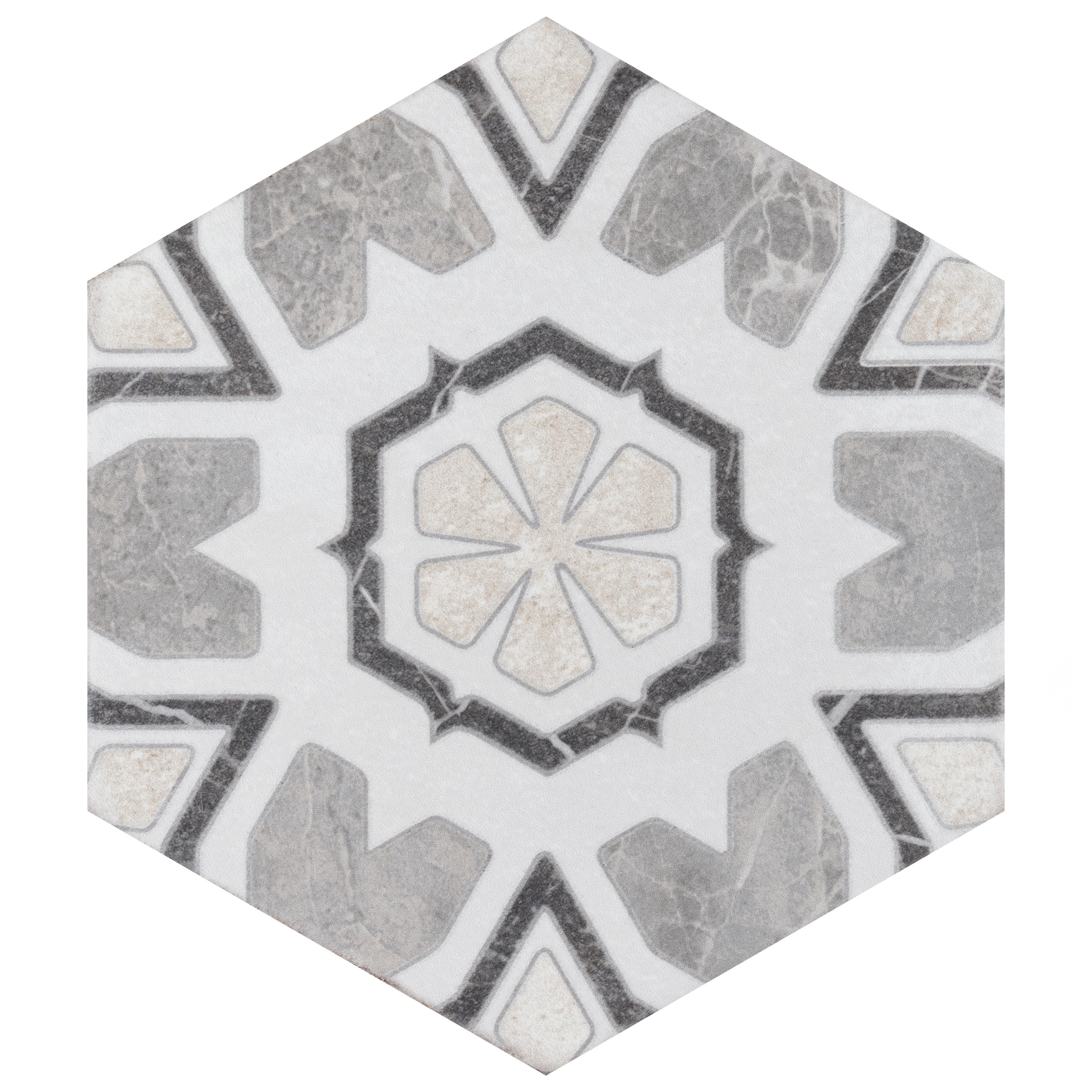 Merola Tile Mazzo 9" x 10" Porcelain Patterned Wall & Floor Tile | Wayfair