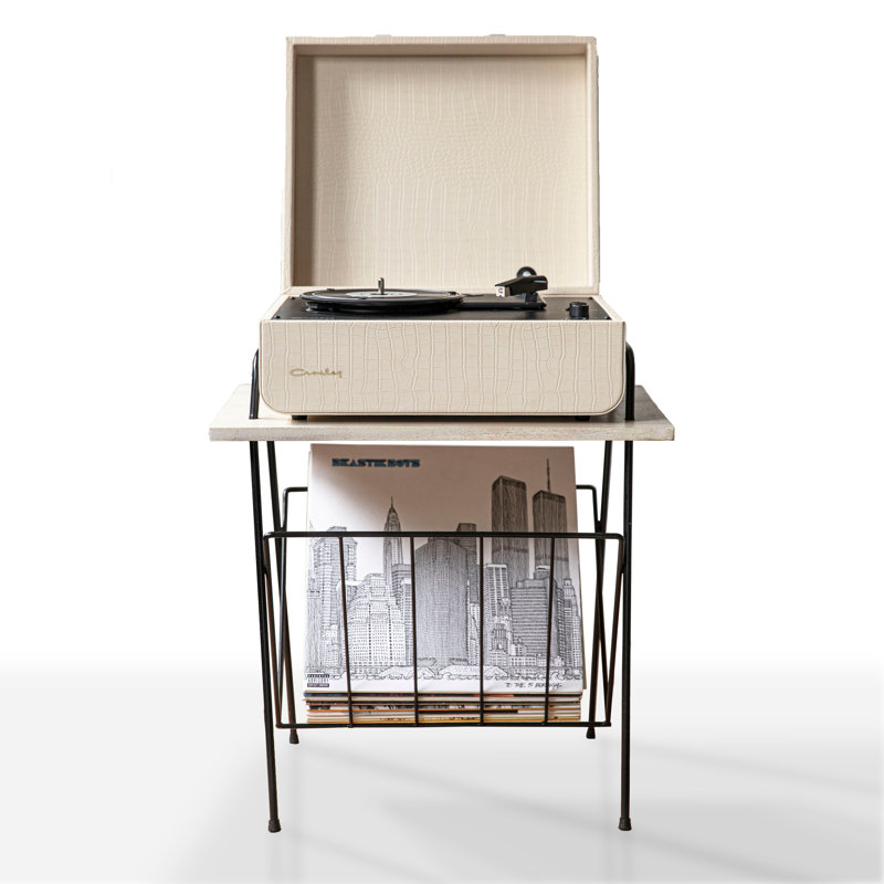 Latitude Run® Wiltshire Turntable Audio Rack & Reviews | Wayfair