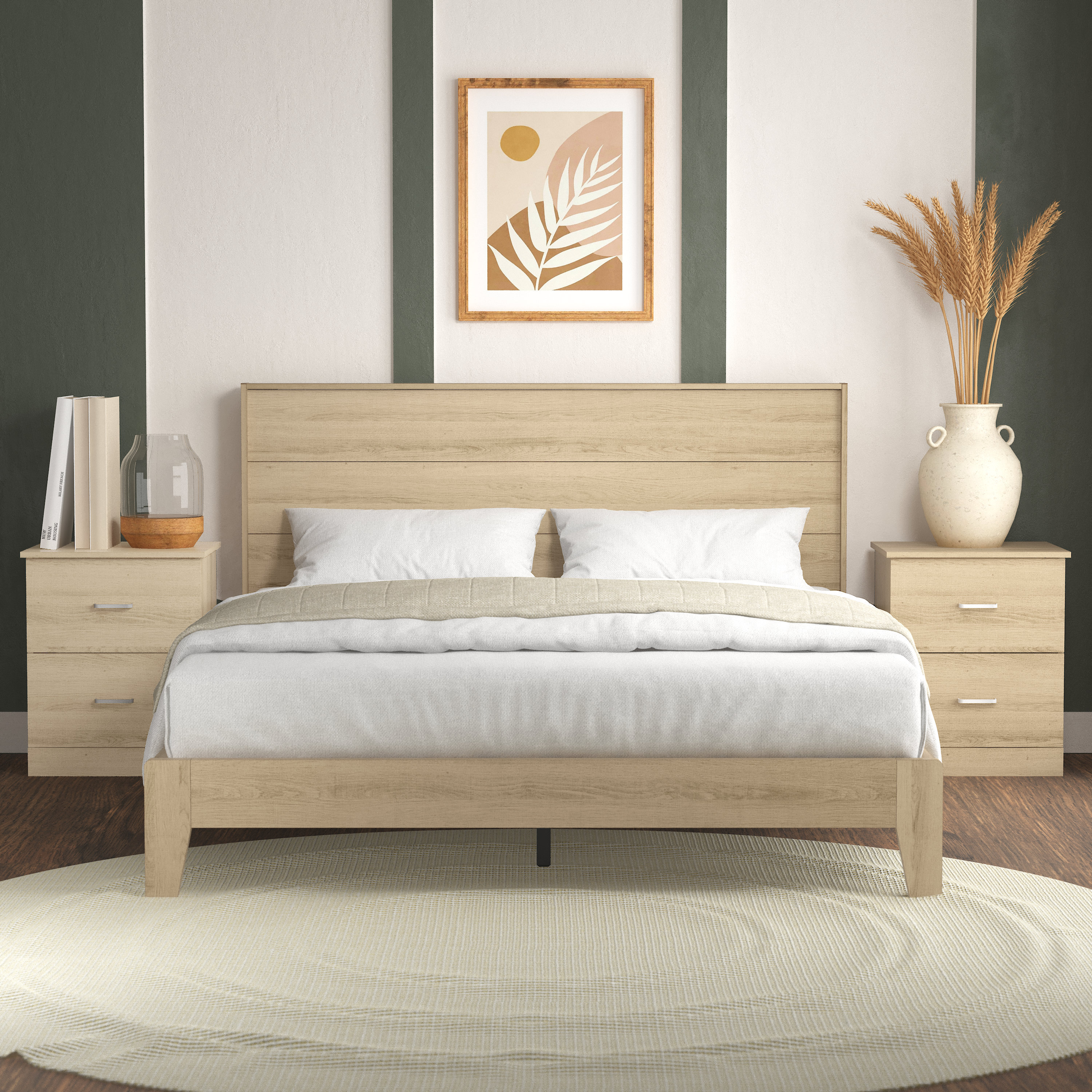 Ebern Designs Wexler 3 Piece Bedroom Set & Reviews | Wayfair