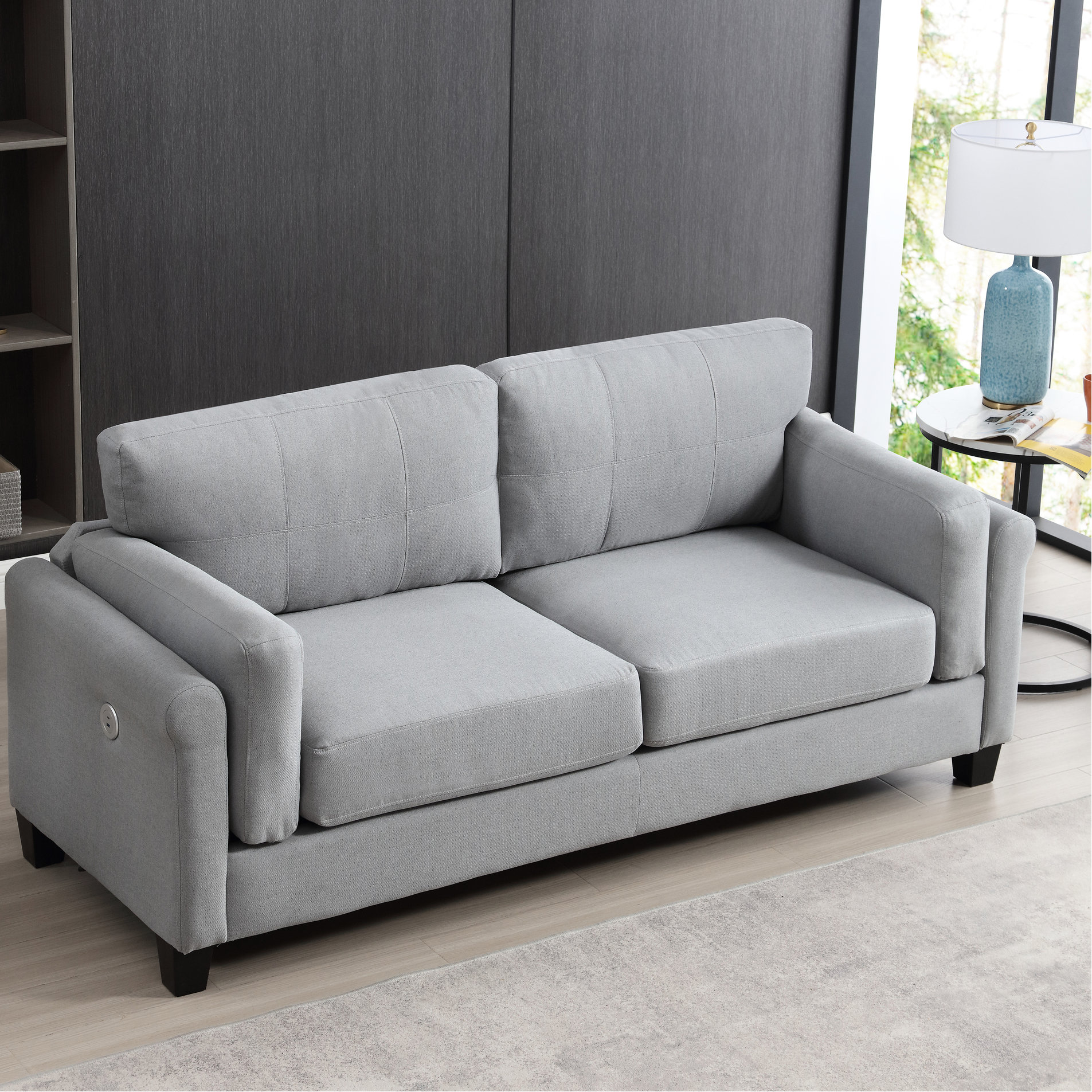 Latitude Run® Modern 3 With , Elevating Living Room Style - Grey Ports ...