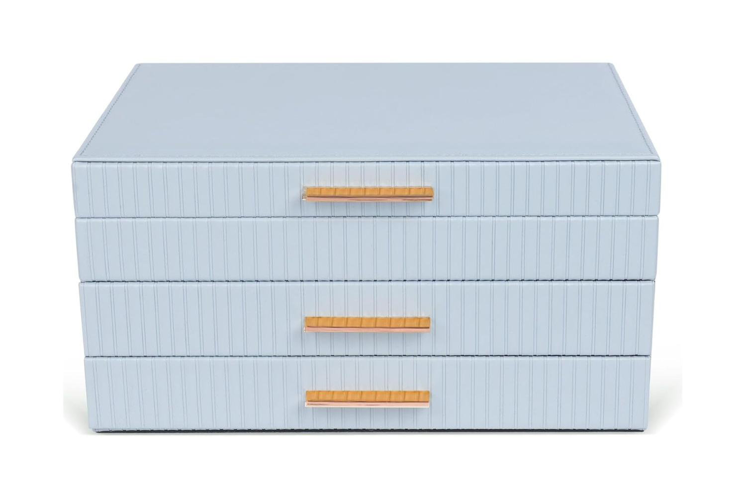 Rebrilliant Jewelry Boxes, 3-Tier Jewelry Storage Organizer, Jewelry ...