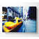 Latitude Run New York City Yellow Cab Blur - Wrapped Canvas Print ...