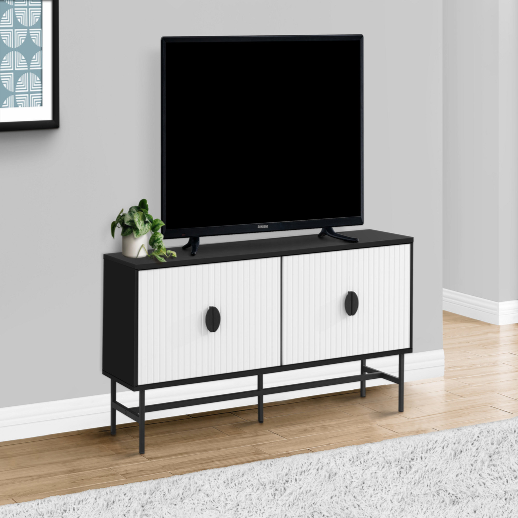 Red Barrel Studio Tv Stand, 60 Inch, Console, Media Entertainment ...