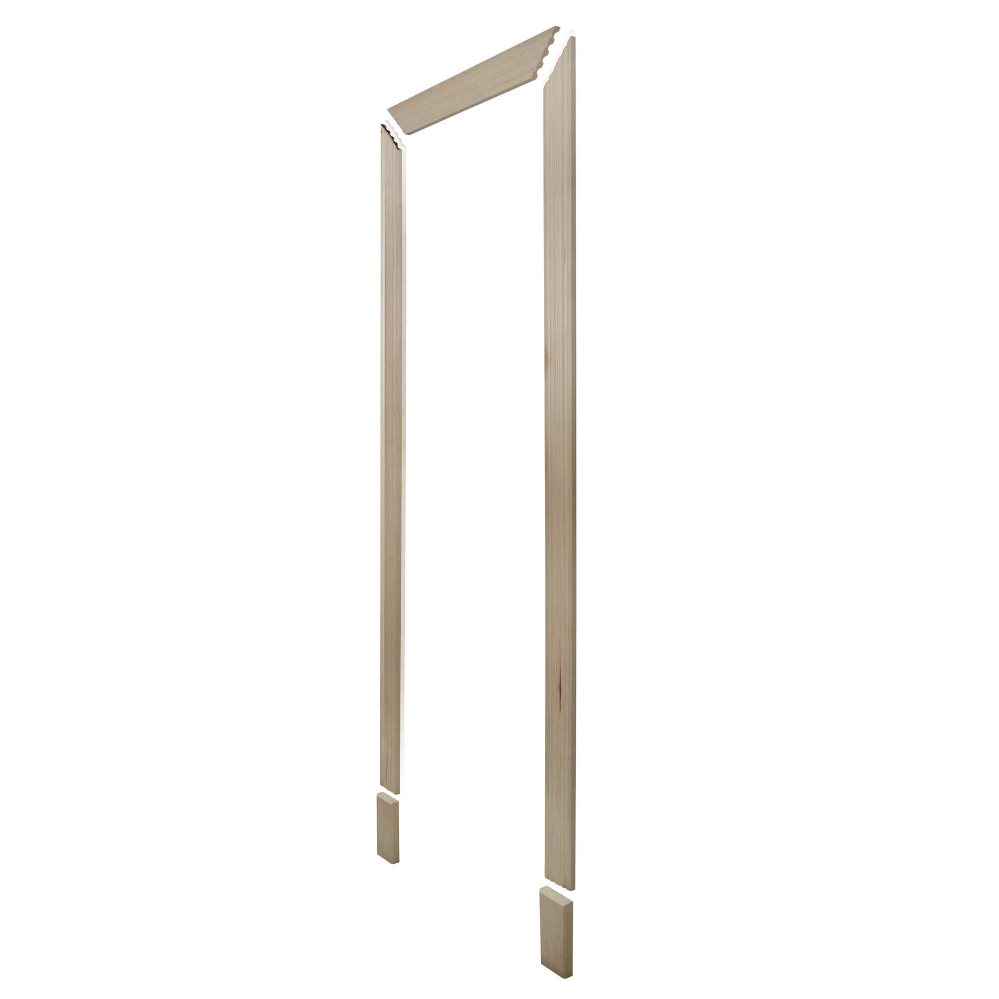 Ornamental Mouldings 2.5 In. D X 4 In. W X 82 In. L Unfinished Casing ...