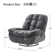 Trule Jace Modern Upholstered Manual Swivel Rocker Recliner with Phone ...