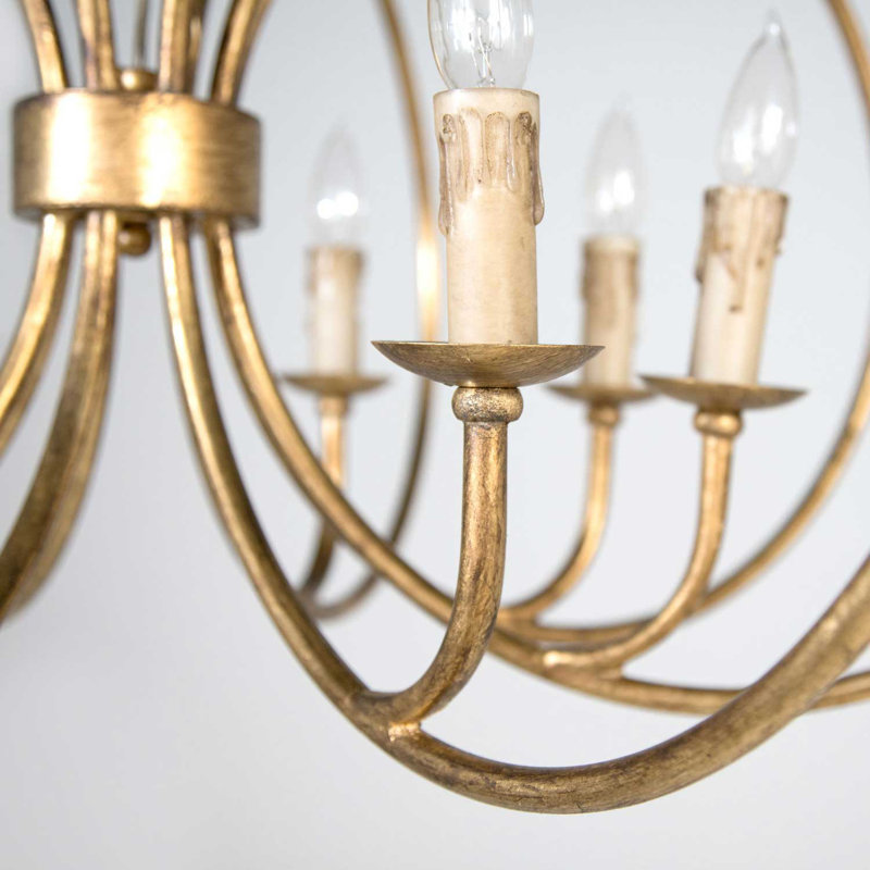 Gabby Alta 8 - Light Candle Style Geometric Chandelier & Reviews | Perigold
