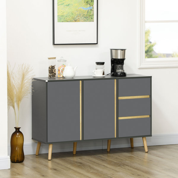 Norden Home Cambria 120 Cm Wide 3 Drawer Sideboard & Reviews | Wayfair ...