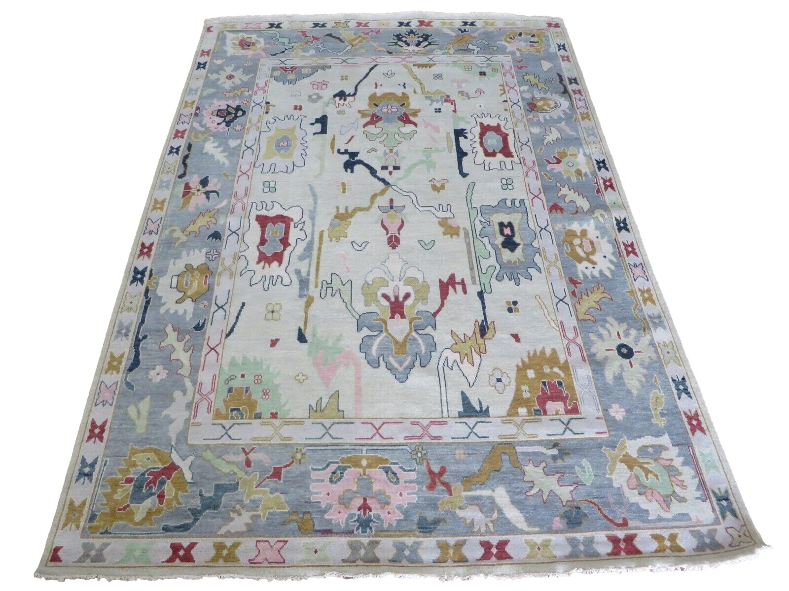 Oriental Rug Galaxy One-of-a-Kind 9'9" x 14' Area Rug in Beige | Wayfair
