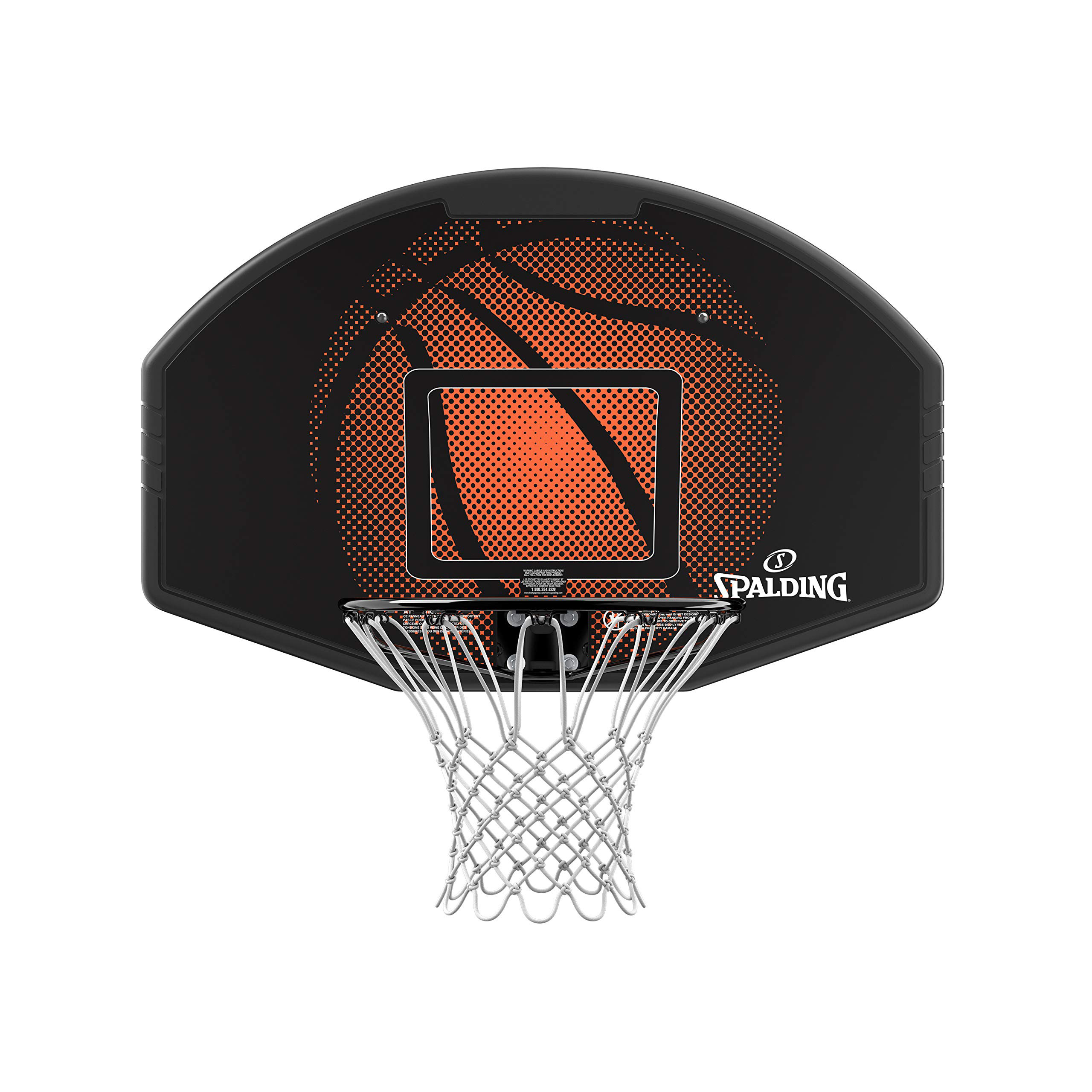 JETEHO 44" Fan Backboard And Rim Combo Outdoor, Wall Mount, Black | Wayfair