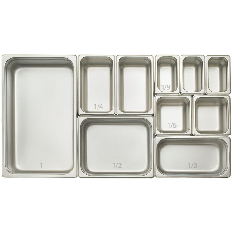 Winco Rectangle Stainless Steel Food Storage Container - Wayfair Canada