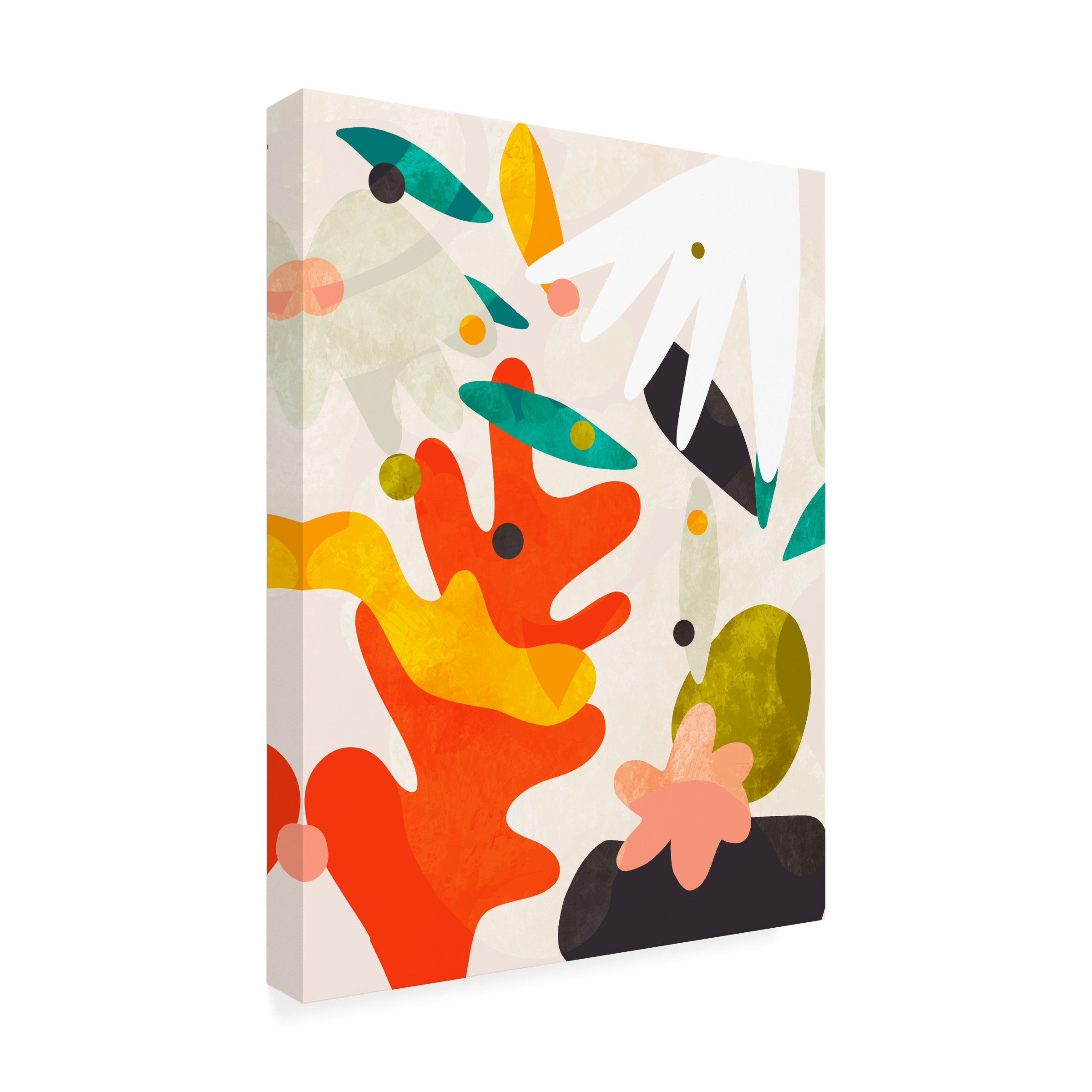 Ebern Designs Ana Rut Bre Cutouts Bauhaus 4 Canvas Art - Wayfair Canada