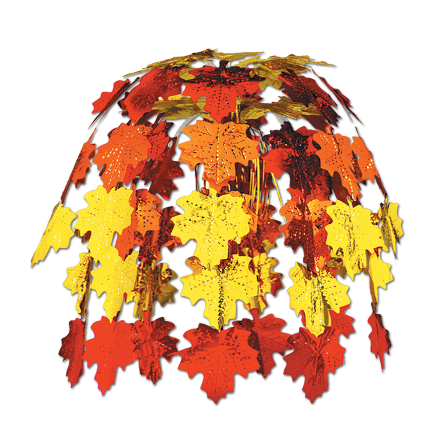 Beistle Fall Leaves Cascade - 24" - Pack of 12 | Wayfair