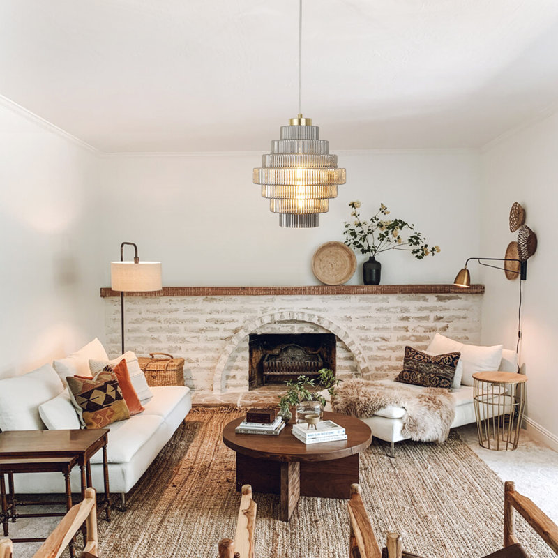 Mercer41 Raylie 1 - Light Shaded Pendant | Wayfair