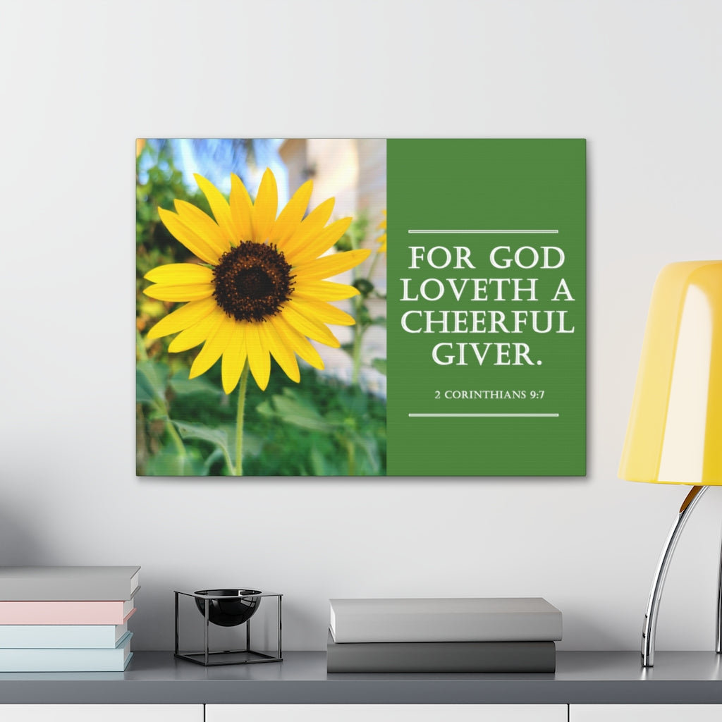 Express Your Love Gifts A Cheerful Giver 2 Corinthians 9:7 Bible Verse ...