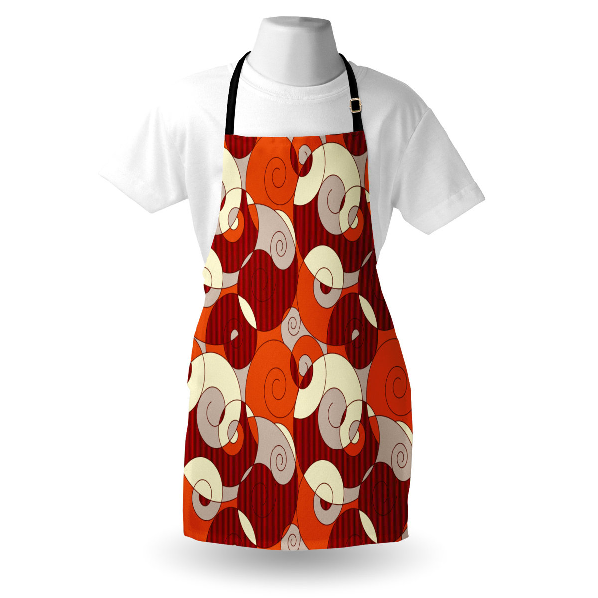 East Urban Home No Pattern Bib Apron | Wayfair