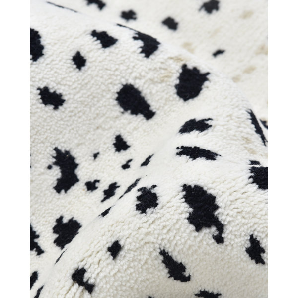 Solo Rugs Hand-Knotted Animal Print Area Rug in Ivory & Reviews | Perigold