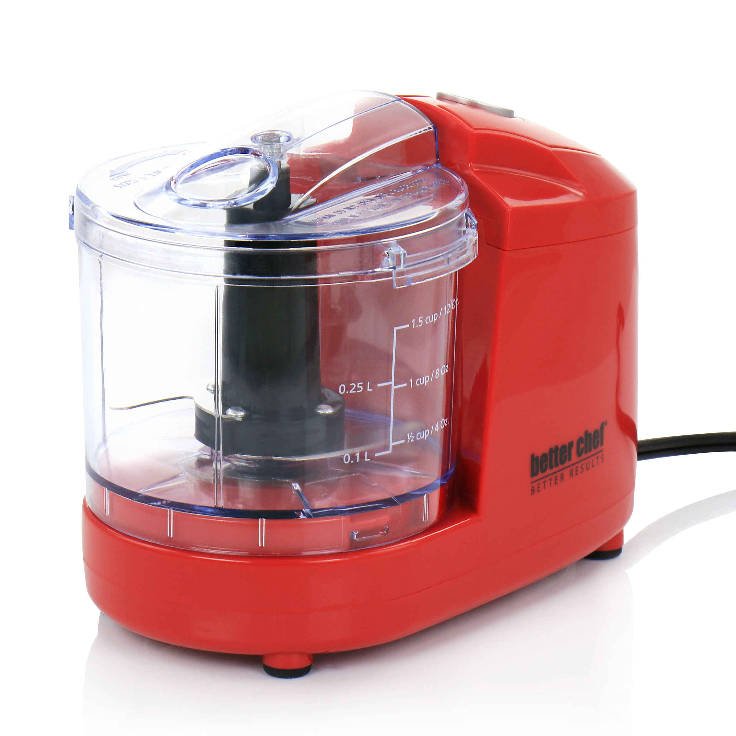 Better Chef Compact 12 Ounce Mini Chopper In Red - Wayfair Canada