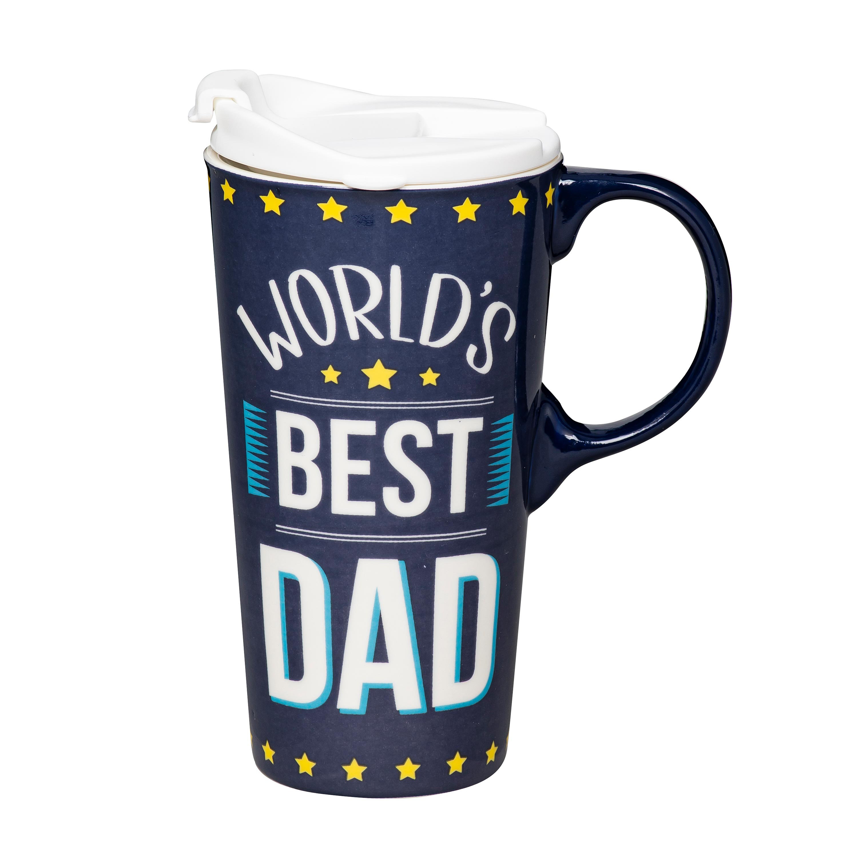 Trinx Dad Accolade Ceramic Perfect Cup, 17oz, Gift Box | Wayfair